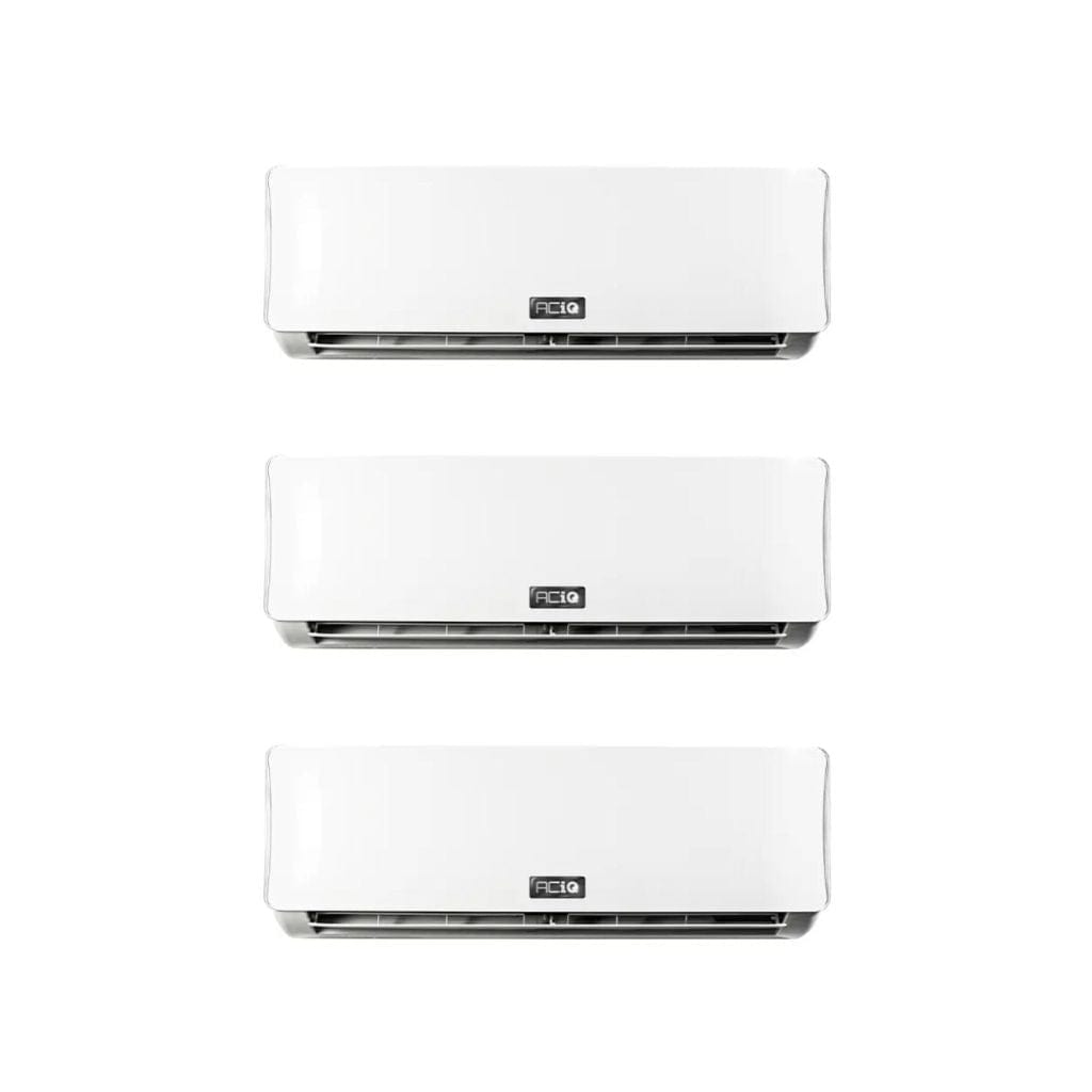 ACiQ 36k BTU Extreme 3-Zone Wall Mount Mini Split System R454B 6+9+9 ...
