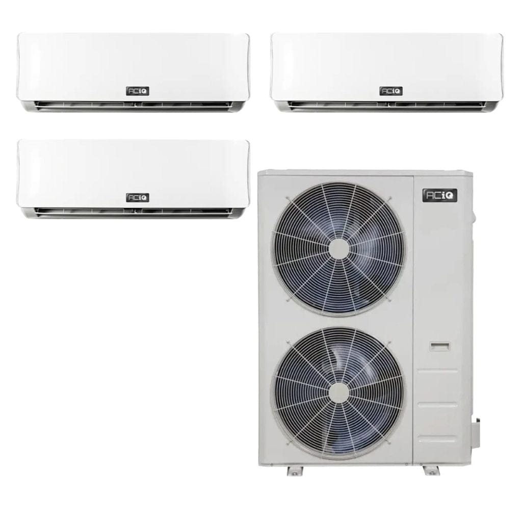 ACiQ 48k BTU Standard 3 Zone Wall Mount Mini Split System R454B ...