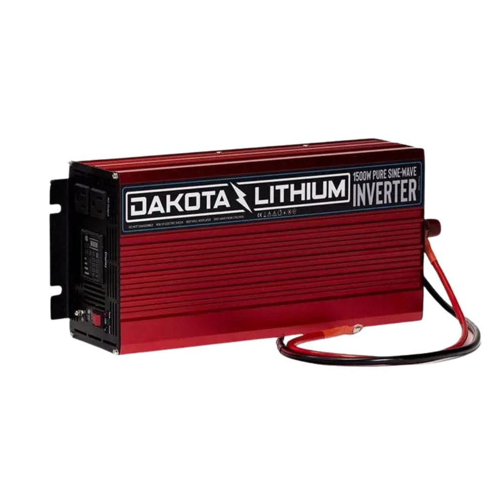 Dakota Lithium 12V 1500 Watt DC to AC Inverter Pure Sine Wave ...