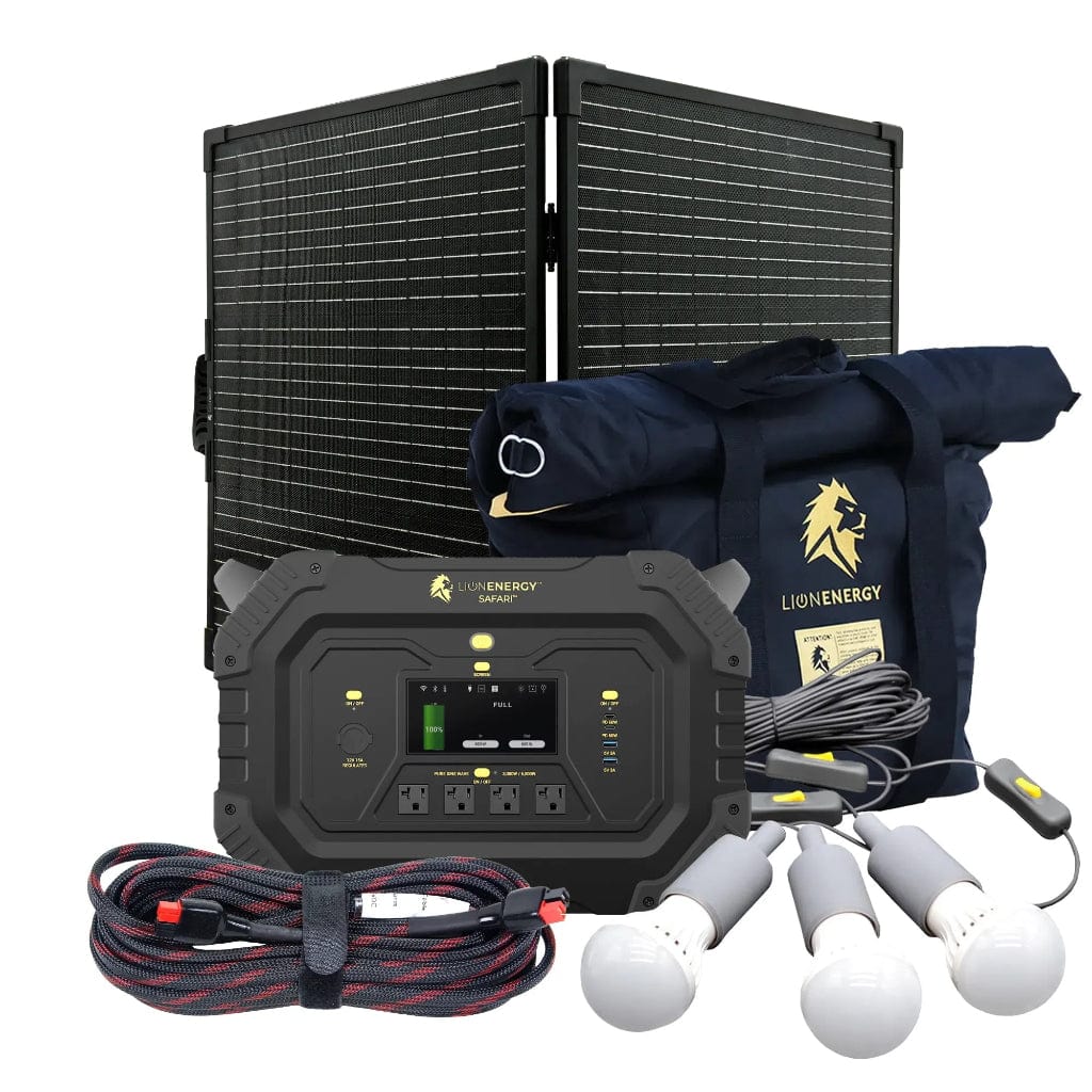 Lion Energy Safari Portable Power Station [Build Your Custom Bundle ...
