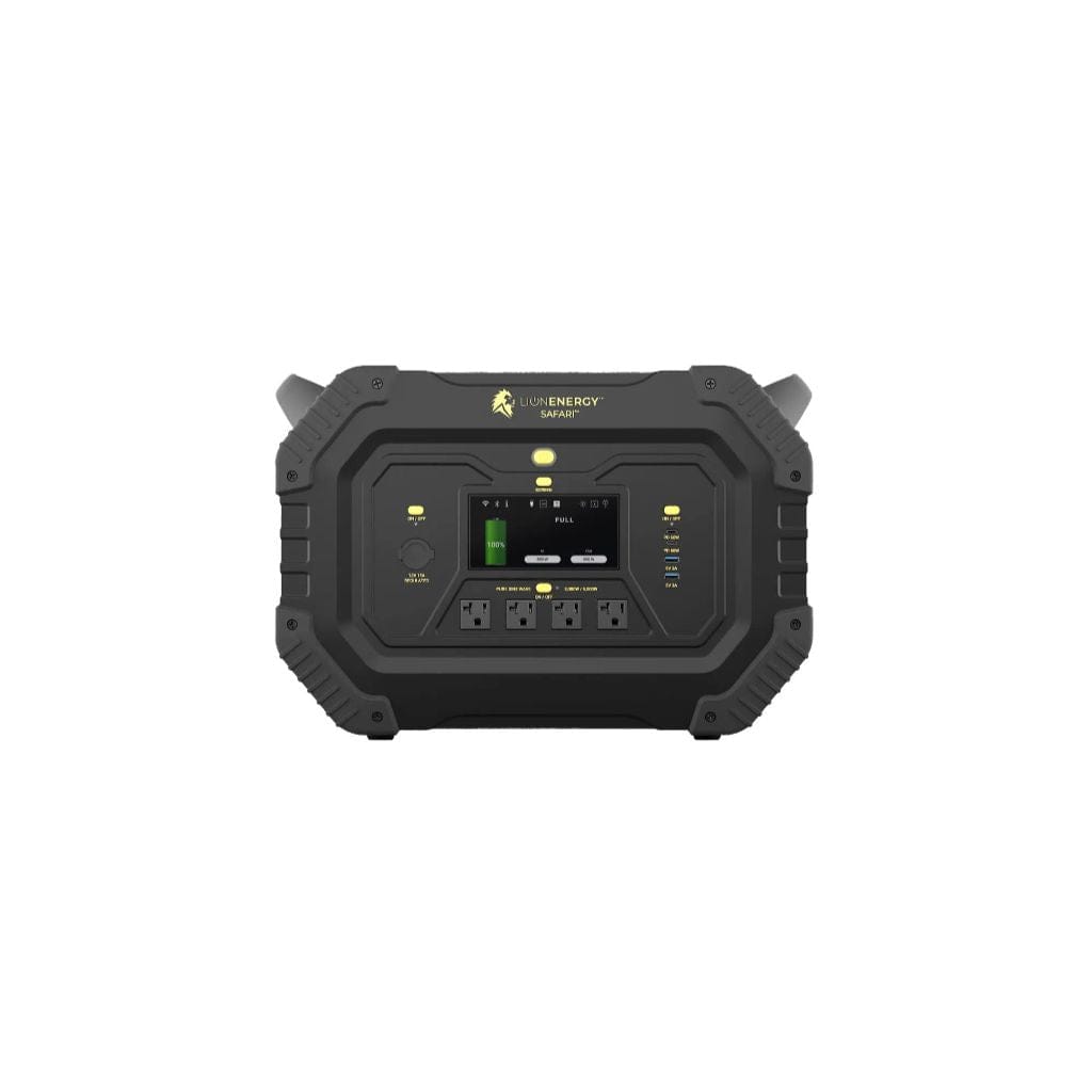 Lion Energy Safari Portable Power Station [Build Your Custom Bundle ...