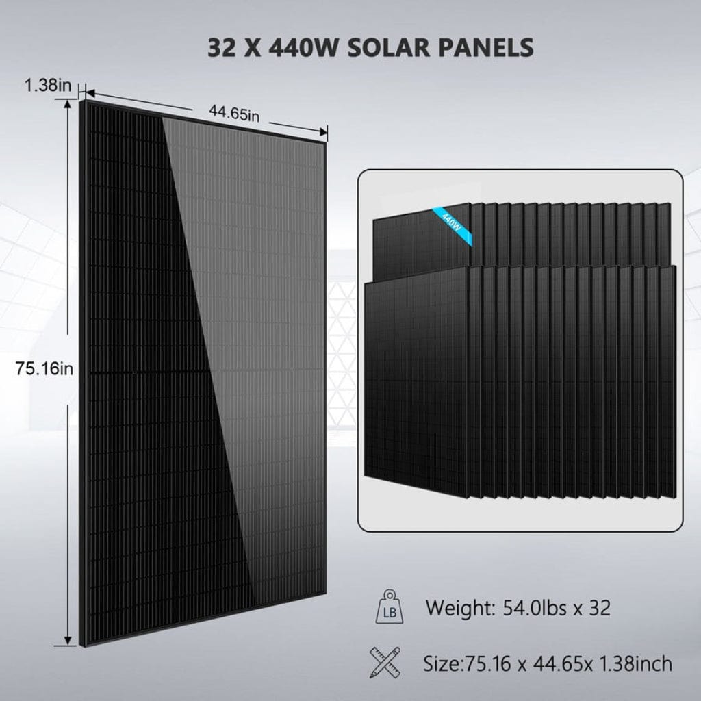 SunGoldPower SGR-20K30E Off-Grid Solar Kit | Home Solar Generator ...